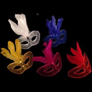 Other | New Mardi Gras Masquerade Mask Yellow | Poshmark